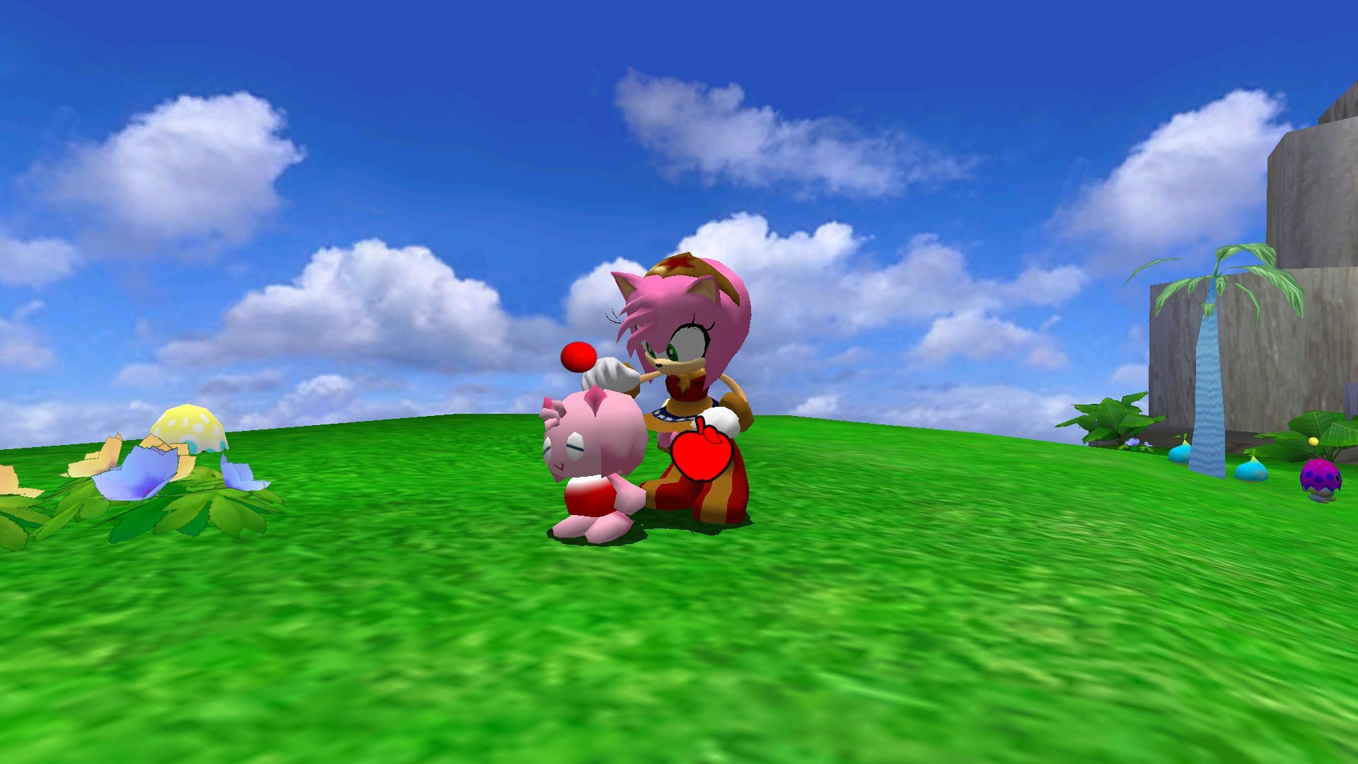 Wonder Woman Amy Mod for Sonic Adventure 2 | SA2 Mods