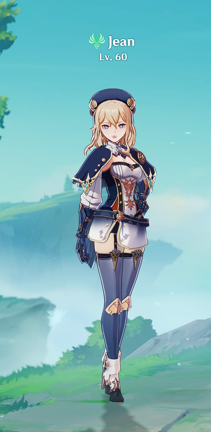 Jean Redesign Mod for Genshin Impact | GI Mods