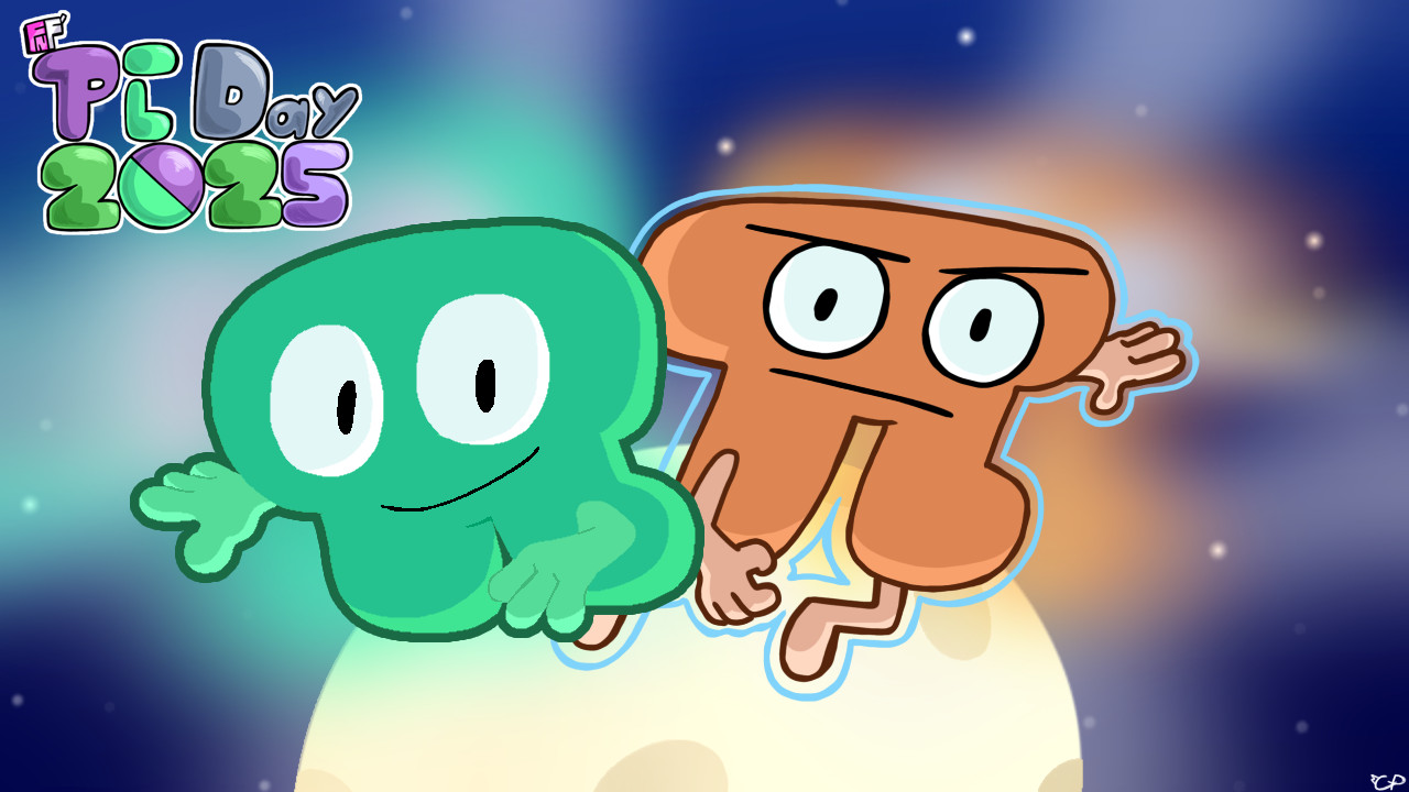 FNF: PI DAY 2025 ONESHOT Mod for Friday Night Funkin' | FNF Mods