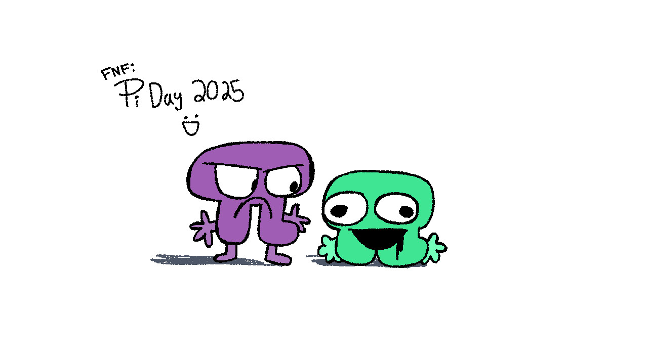 FNF: PI DAY 2025 ONESHOT Mod for Friday Night Funkin' | FNF Mods