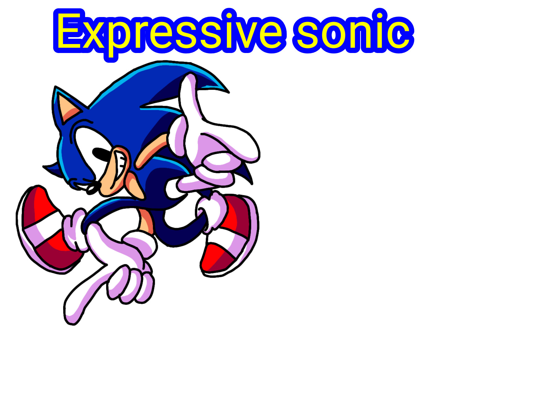 Expressive sonic (the real one) Mod for Sonic 3 A.I.R. | S3AIR Mods
