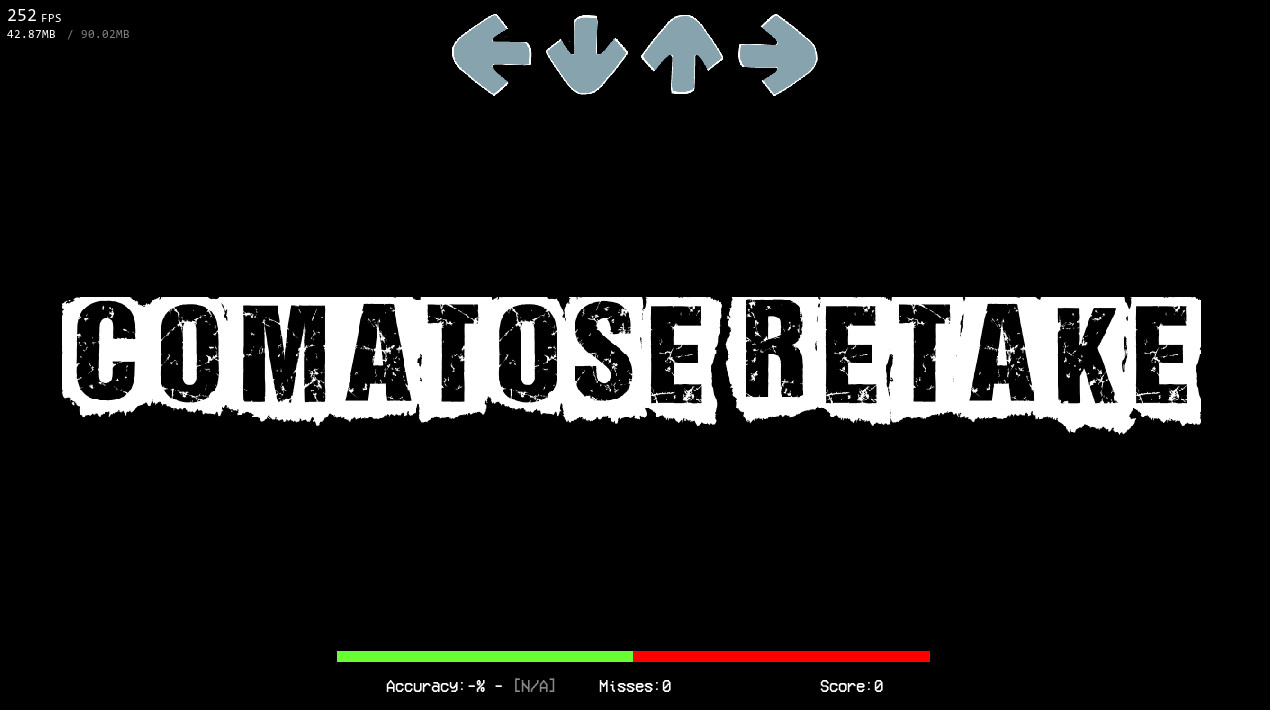 COMATOSE RETAKE Mod for Friday Night Funkin' | FNF Mods