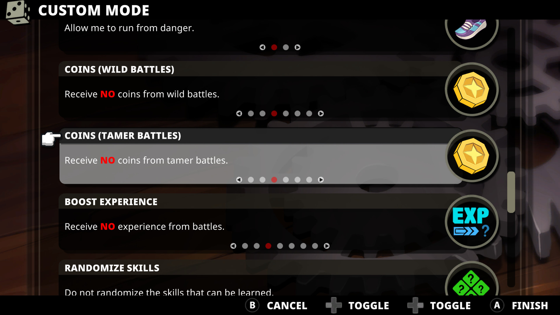 No Exp for Custom Mode Mod for Nexomon Extinction | Nexomon2 Mods
