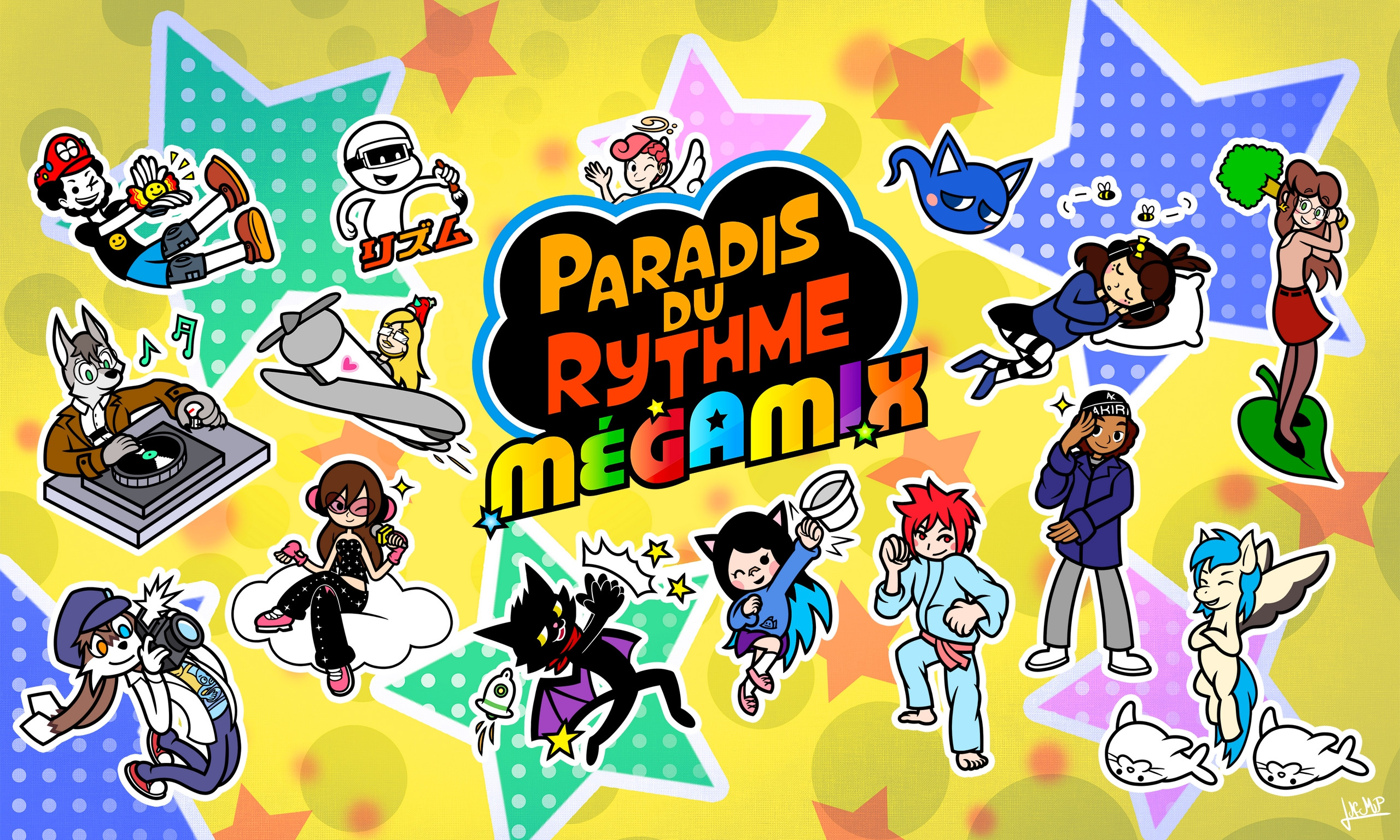 Paradis du Rythme Mégamix Mod for Rhythm Heaven Megamix | RHMM Mods