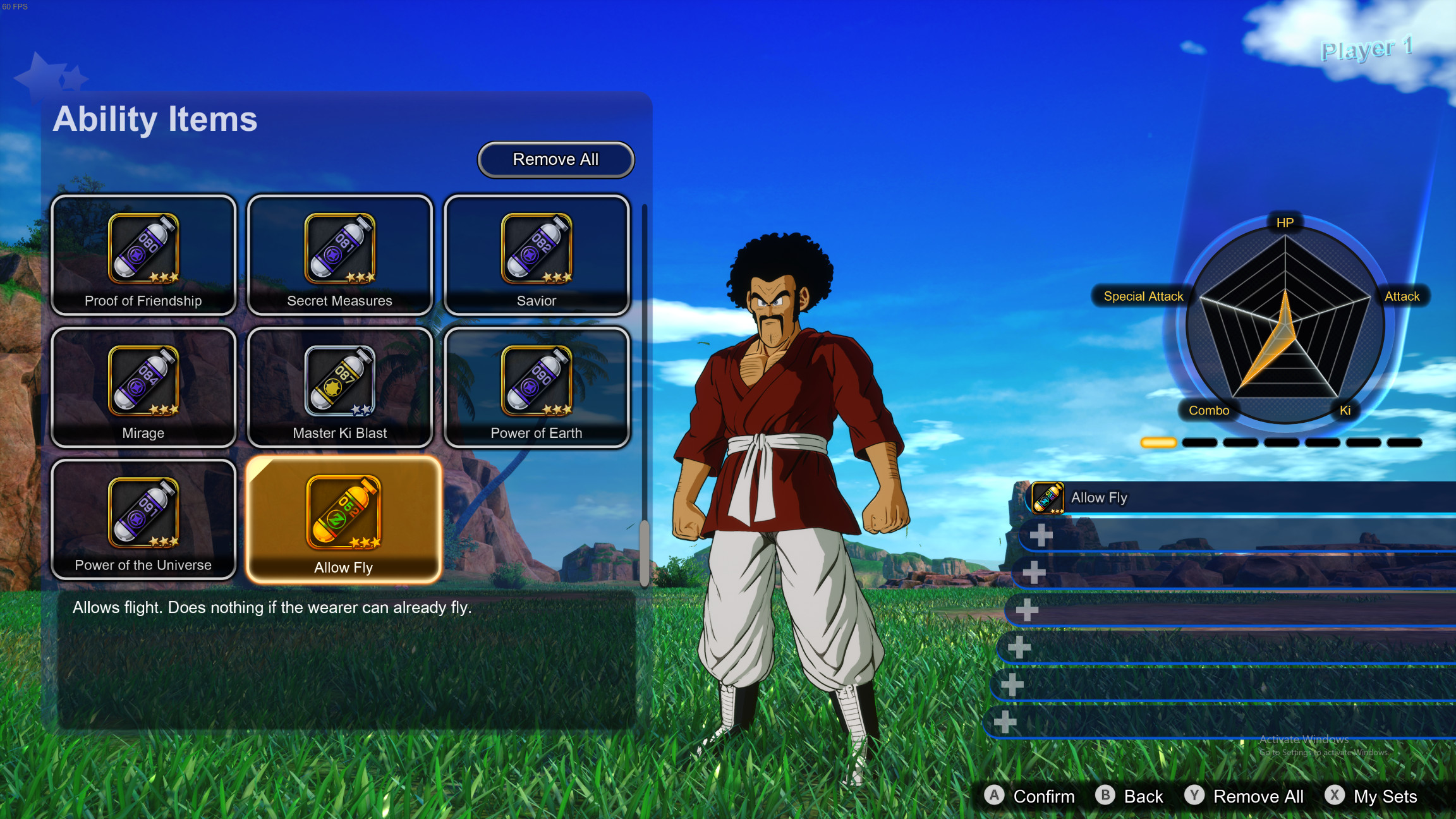 Fly Accessory/Capsule Mod for Dragon Ball: Sparking! ZERO | DBSZ Mods