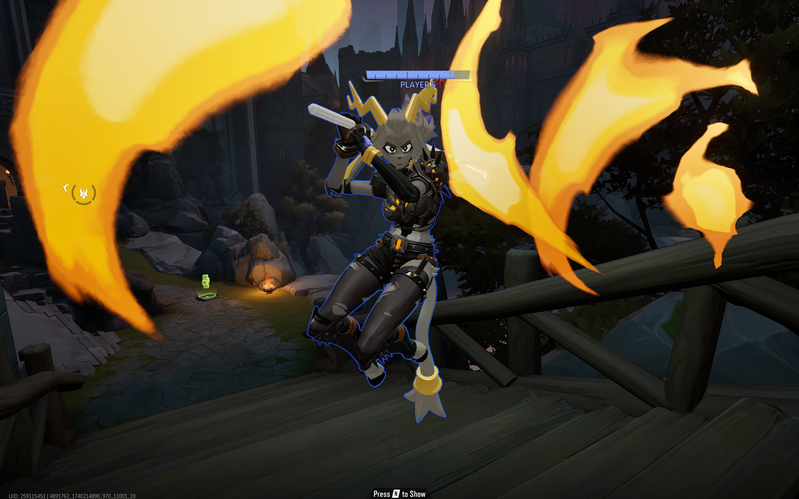 Sybil (Pseudoregalia) over Magik Mod for Marvel Rivals | MR Mods