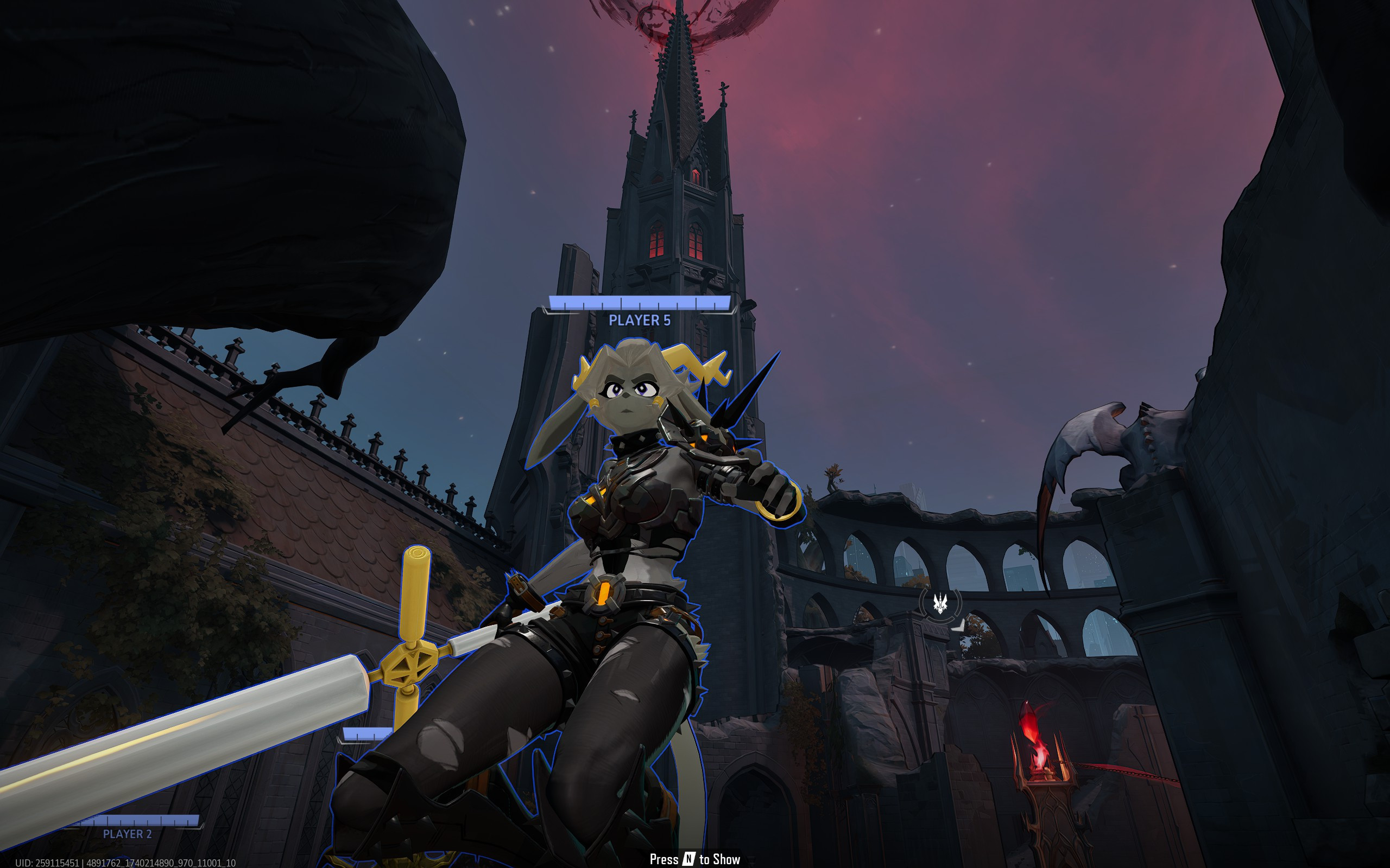 Sybil (Pseudoregalia) over Magik Mod for Marvel Rivals | MR Mods