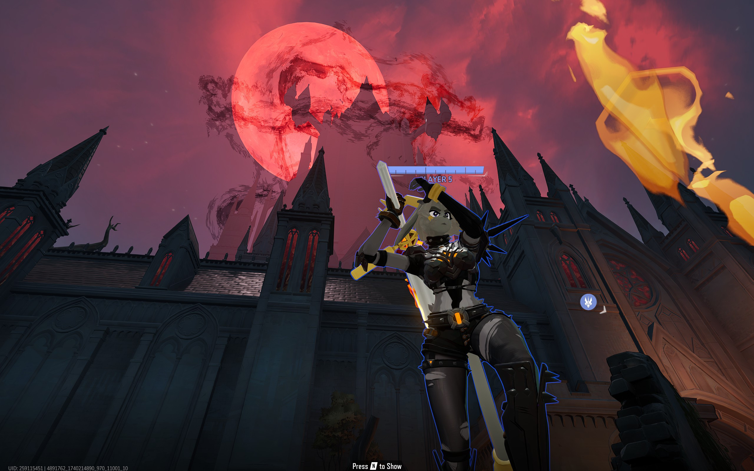 Sybil (Pseudoregalia) over Magik Mod for Marvel Rivals | MR Mods