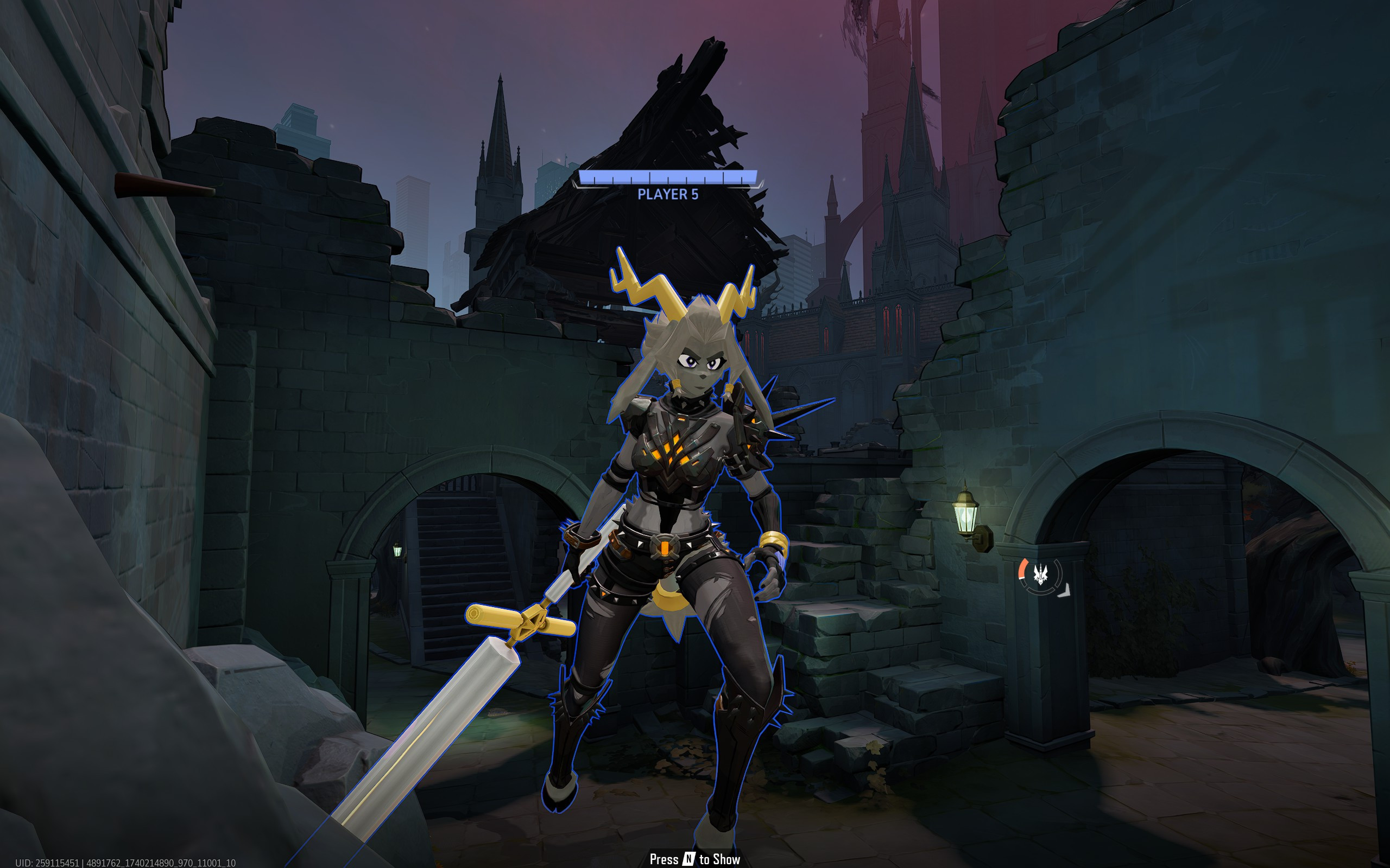 Sybil (Pseudoregalia) over Magik Mod for Marvel Rivals | MR Mods