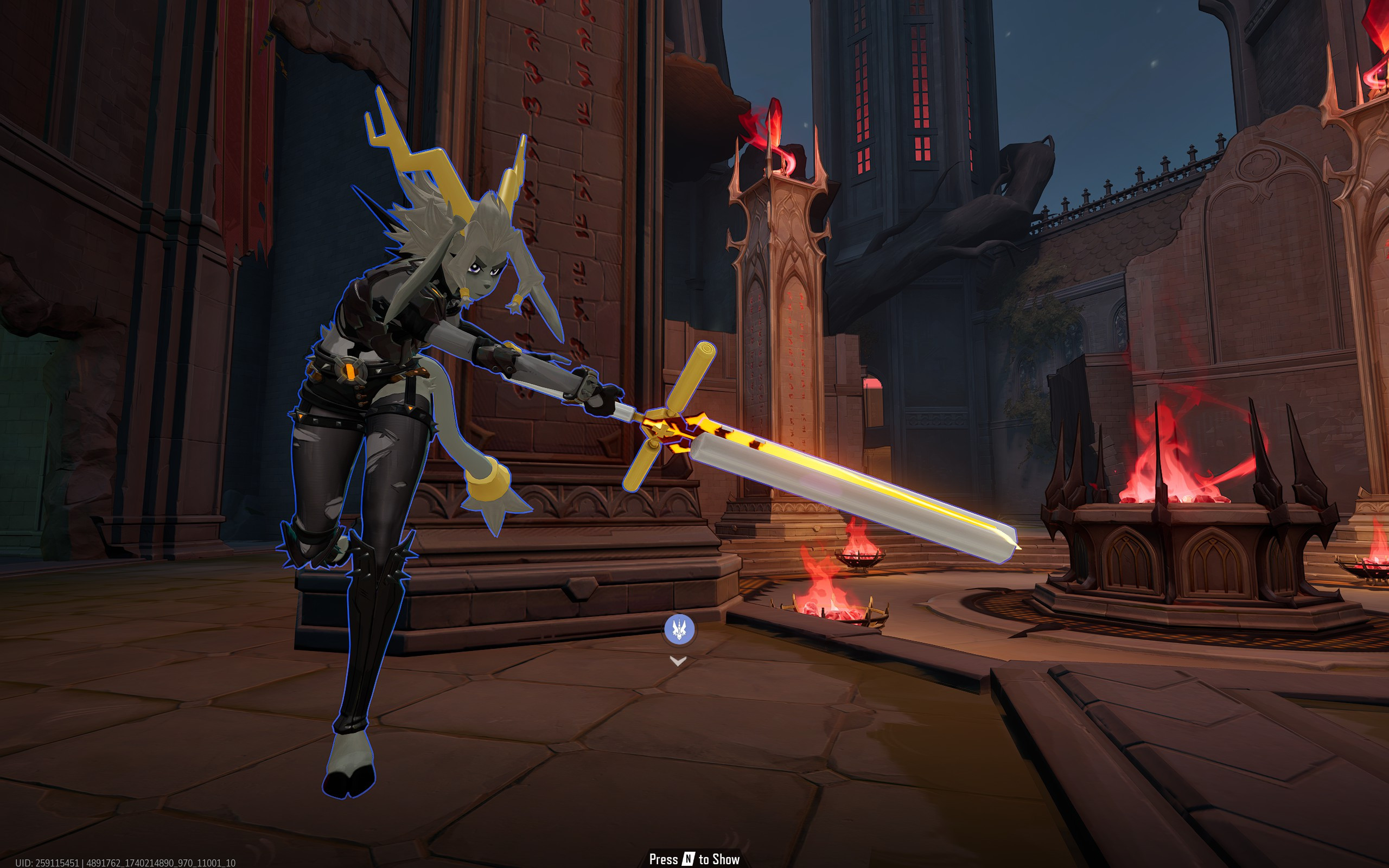 Sybil (Pseudoregalia) over Magik Mod for Marvel Rivals | MR Mods