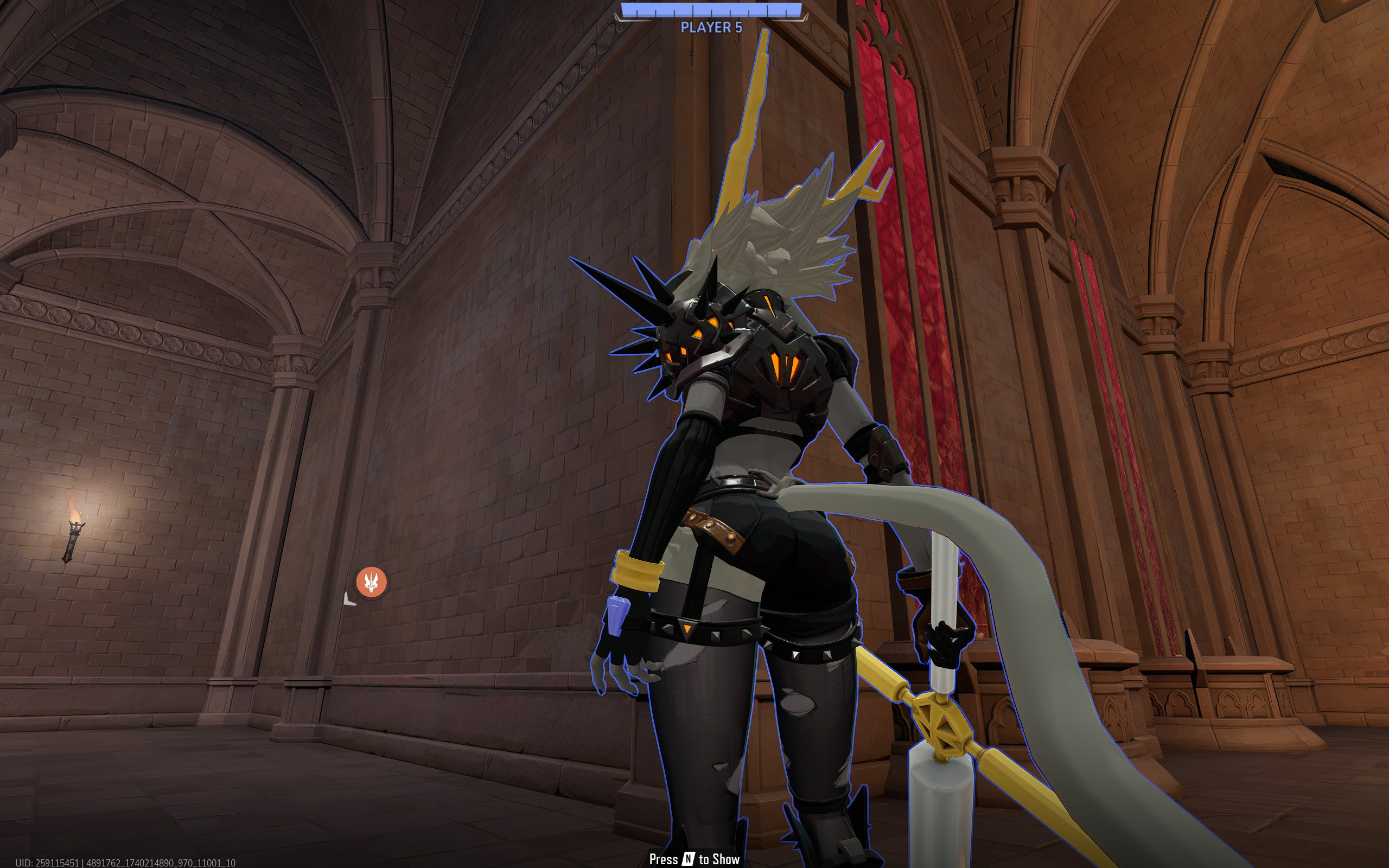 Sybil (Pseudoregalia) over Magik Mod for Marvel Rivals | MR Mods