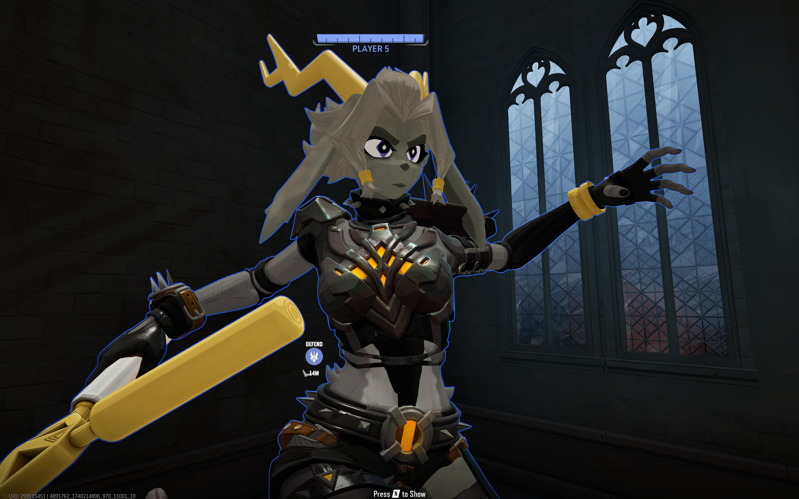 Sybil (Pseudoregalia) over Magik Mod for Marvel Rivals | MR Mods