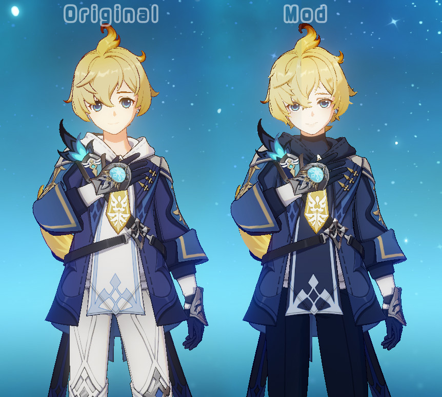 Small Mika Redesign Mod for Genshin Impact | GI Mods