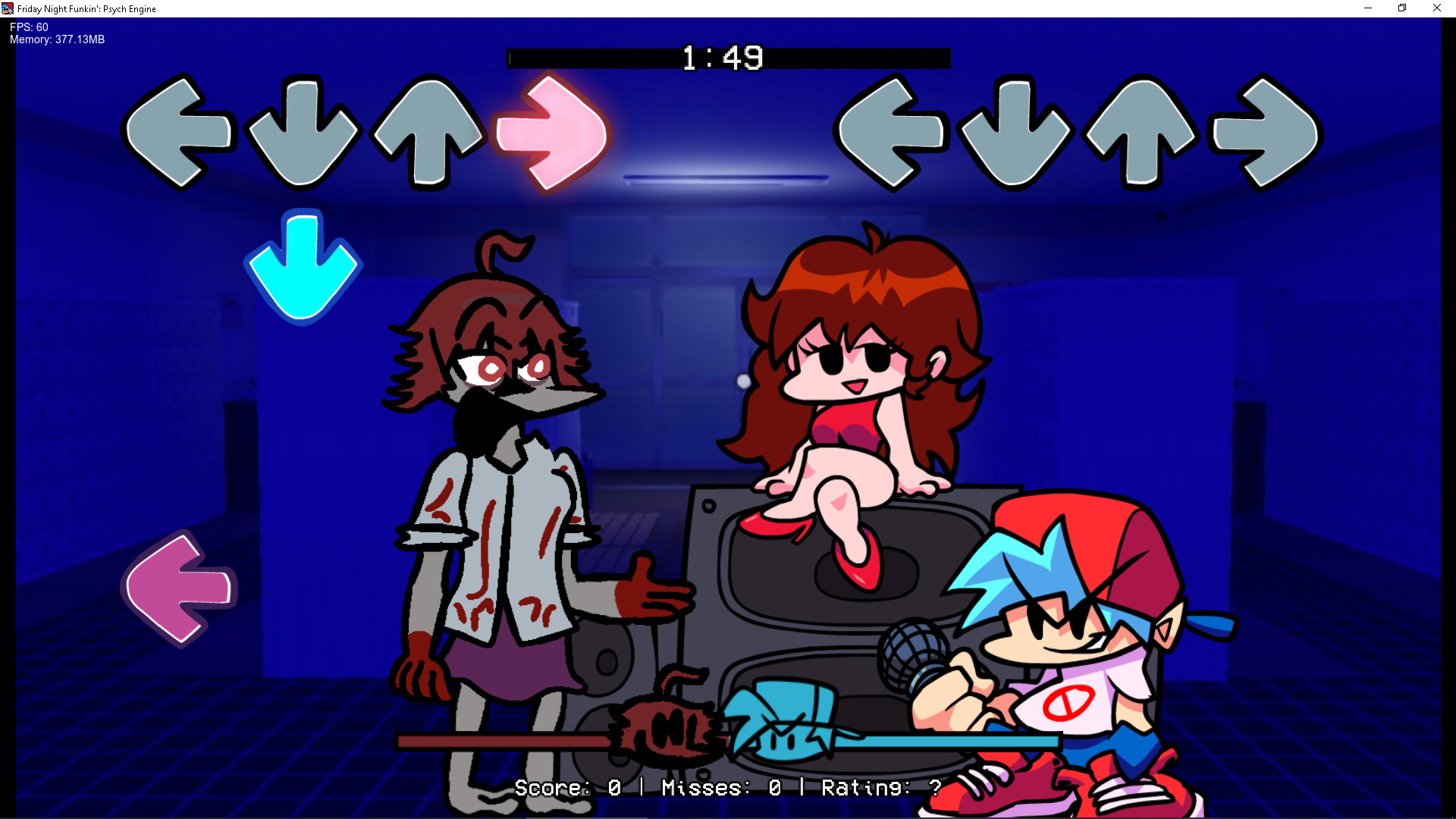 Vs. Saiko-Chan Mod for Friday Night Funkin' | FNF Mods