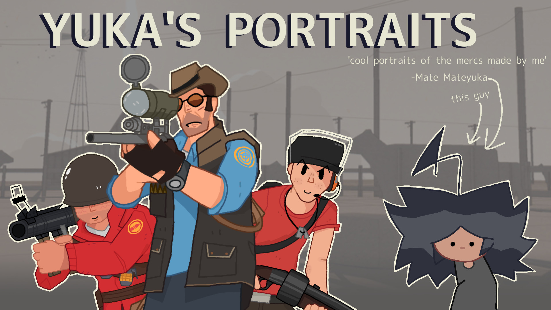 Yuka's Portraits Mod for Team Fortress 2 | TF2 Mods
