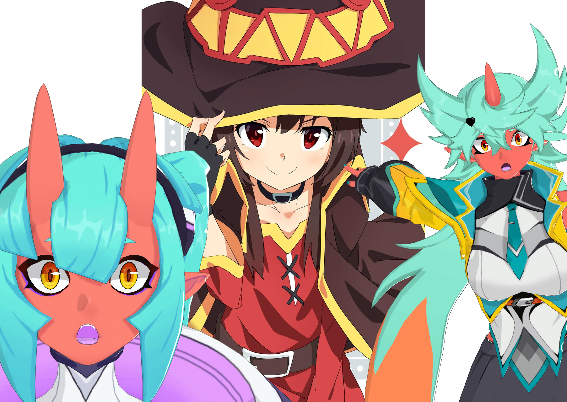 Wizard Luna - Megumin (recolor/voice) Mod for Omega Strikers | OS Mods