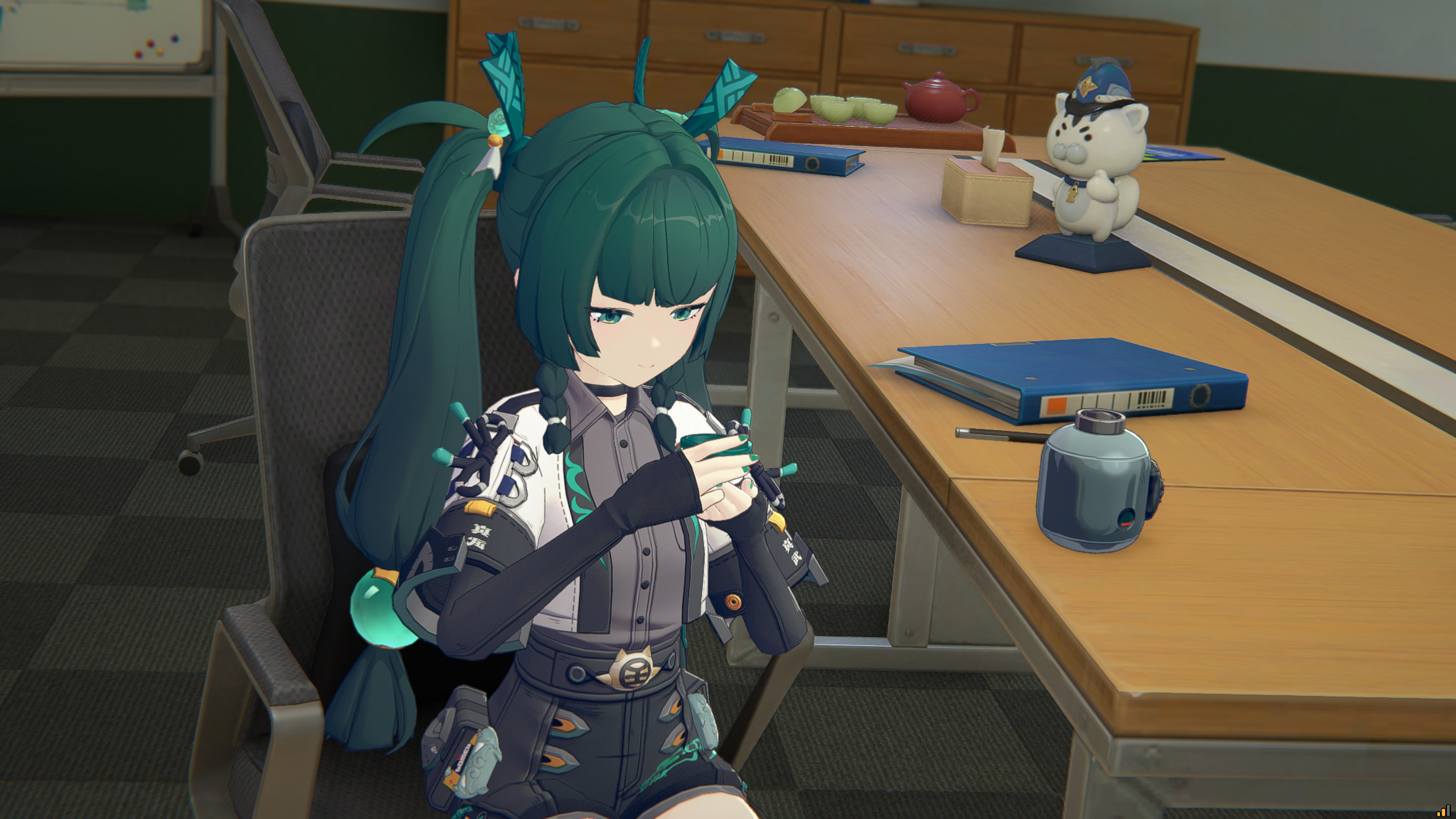 Qingyi with Ju Fu's clothes Mod for Zenless Zone Zero | ZZZ Mods