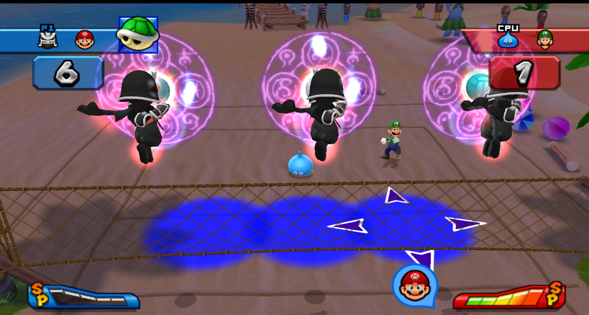 Black Ninja V2 Mod for Mario Sports Mix | MSM Mods