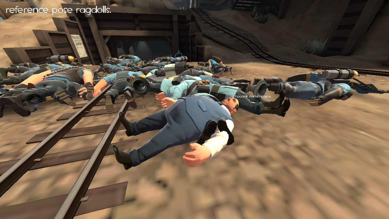Reference Pose Ragdolls Mod for Team Fortress 2 Classic | TF2Classic Mods