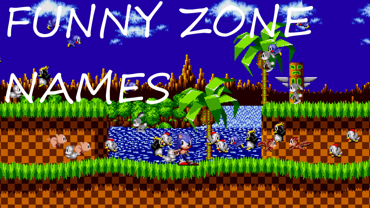 Funny Zone Names Mod for Sonic the Hedgehog Forever | S1F Mods