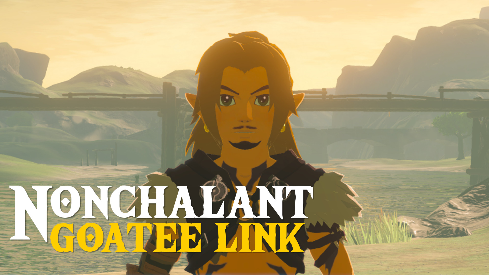 Nonchalant Goatee Link Mod for The Legend of Zelda: Tears of the ...