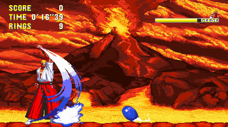 Volcanic Rim Zone Mod for Sonic 3 A.I.R. | S3AIR Mods