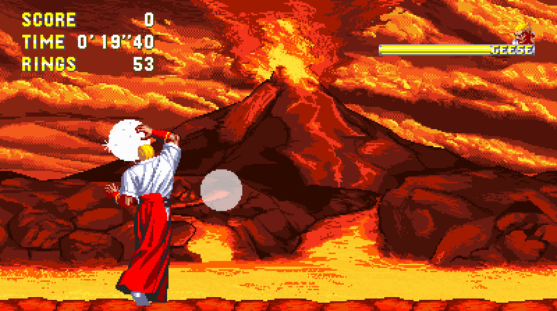 Volcanic Rim Zone Mod for Sonic 3 A.I.R. | S3AIR Mods