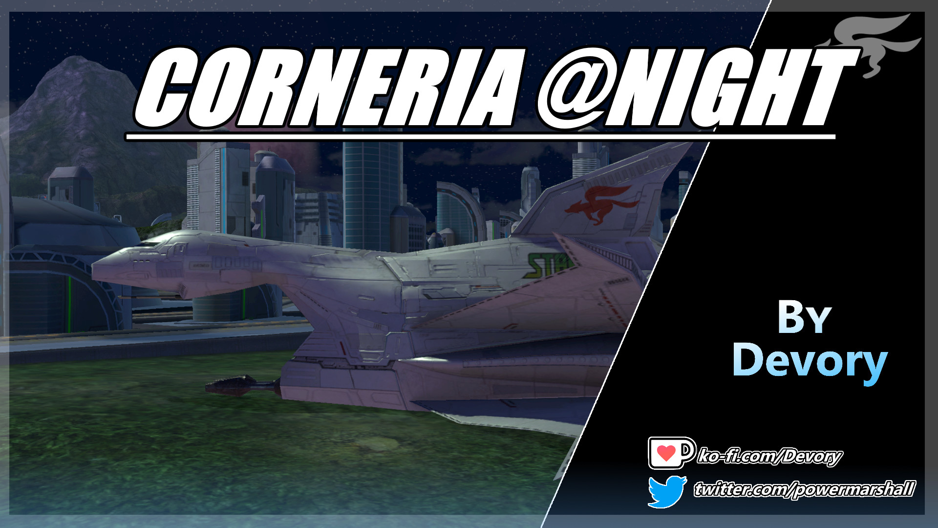 Corneria @Night Mod for Super Smash Bros. Ultimate | SSBU Mods
