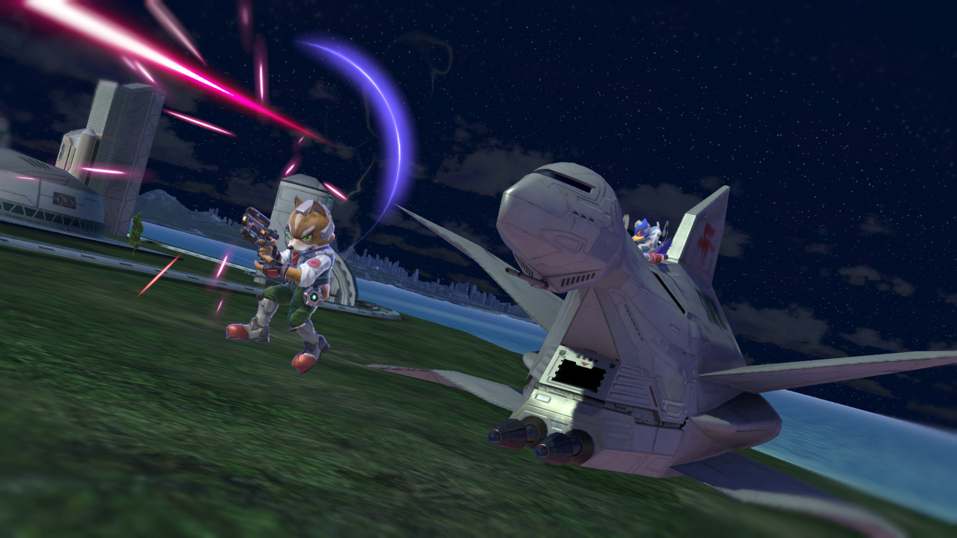 Corneria @Night Mod for Super Smash Bros. Ultimate | SSBU Mods