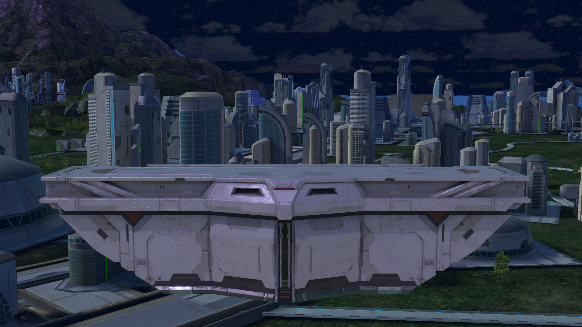 Corneria @Night Mod for Super Smash Bros. Ultimate | SSBU Mods