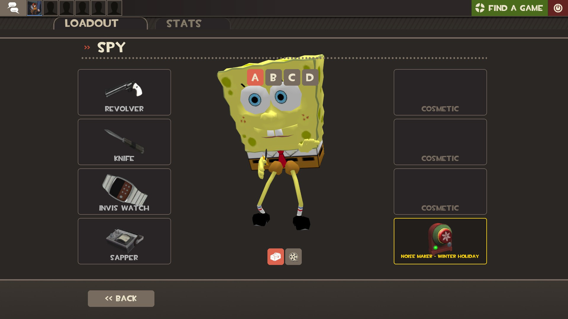 SpongeBob As Spy Mod for Team Fortress 2 | TF2 Mods