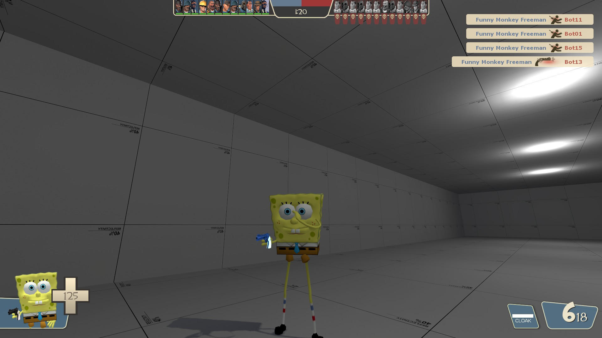 SpongeBob As Spy Mod for Team Fortress 2 | TF2 Mods