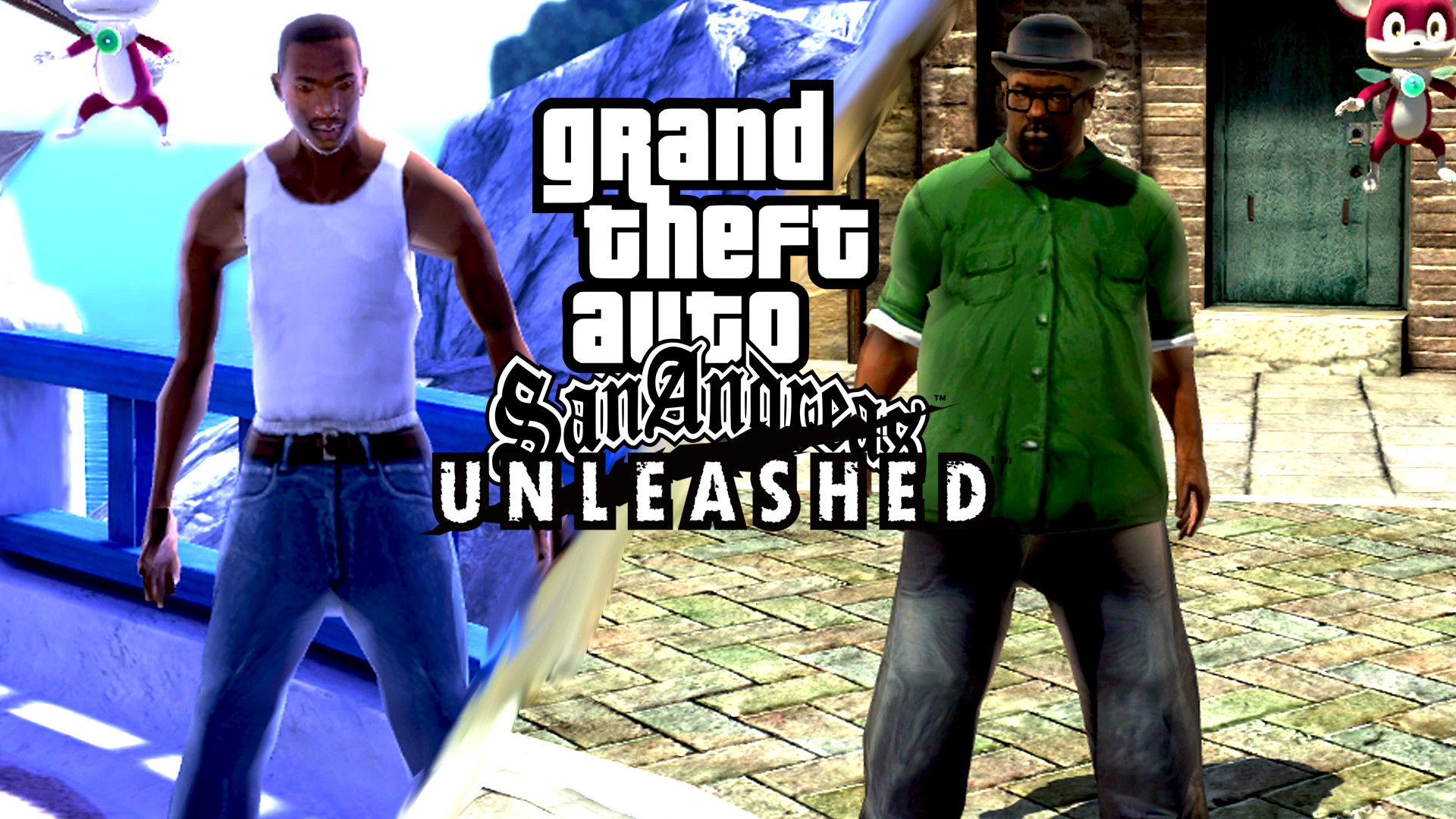 GTA: San Andreas CJ & BigSmoke Mod for Unleashed Recompiled | UR Mods