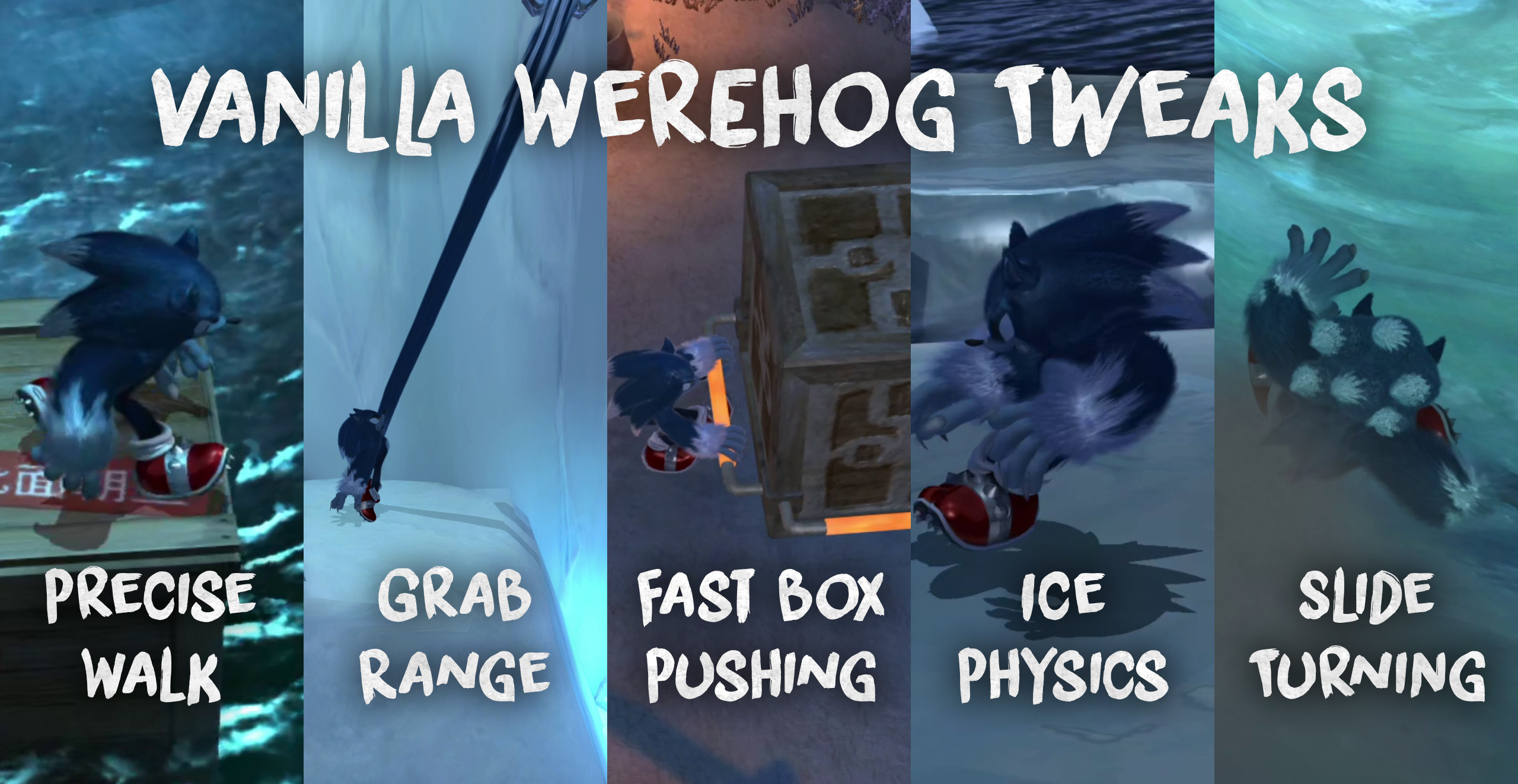 Vanilla Werehog Tweaks Mod for Unleashed Recompiled | UR Mods