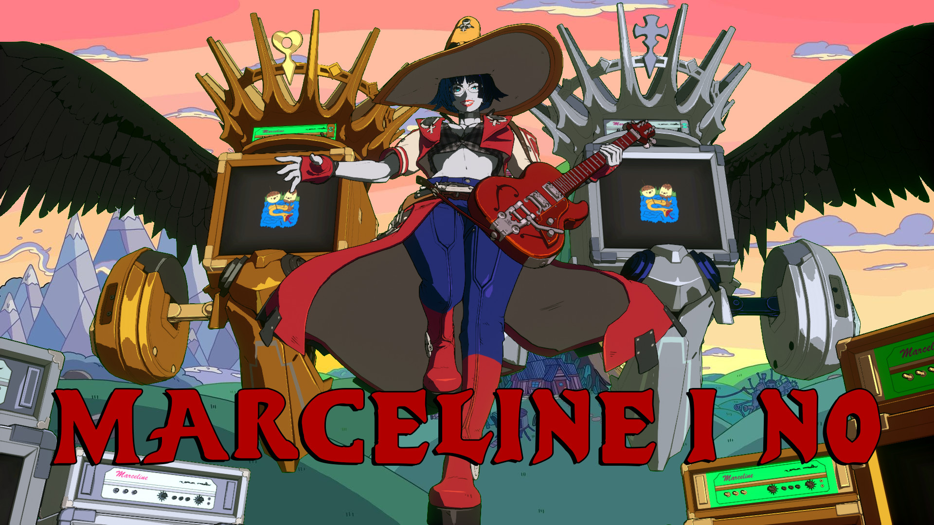 Marceline I-No Recolor Mod for GUILTY GEAR -STRIVE- | GGST Mods