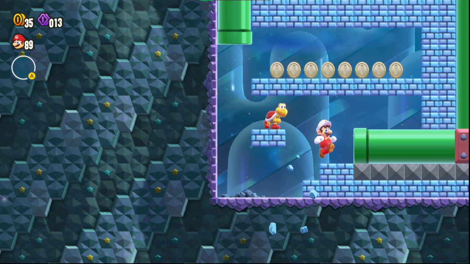 Custom Level: NSMB 1-2 Mod for Super Mario Bros. Wonder | SMBW Mods