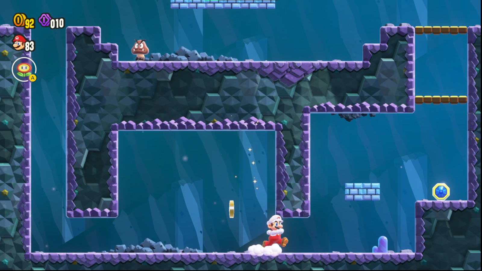 Custom Level: NSMB 1-2 Mod for Super Mario Bros. Wonder | SMBW Mods