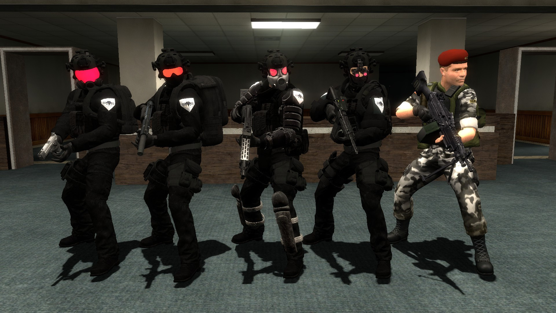 F.E.A.R. Black ops npcs Mod for Garry's Mod | GMod Mods