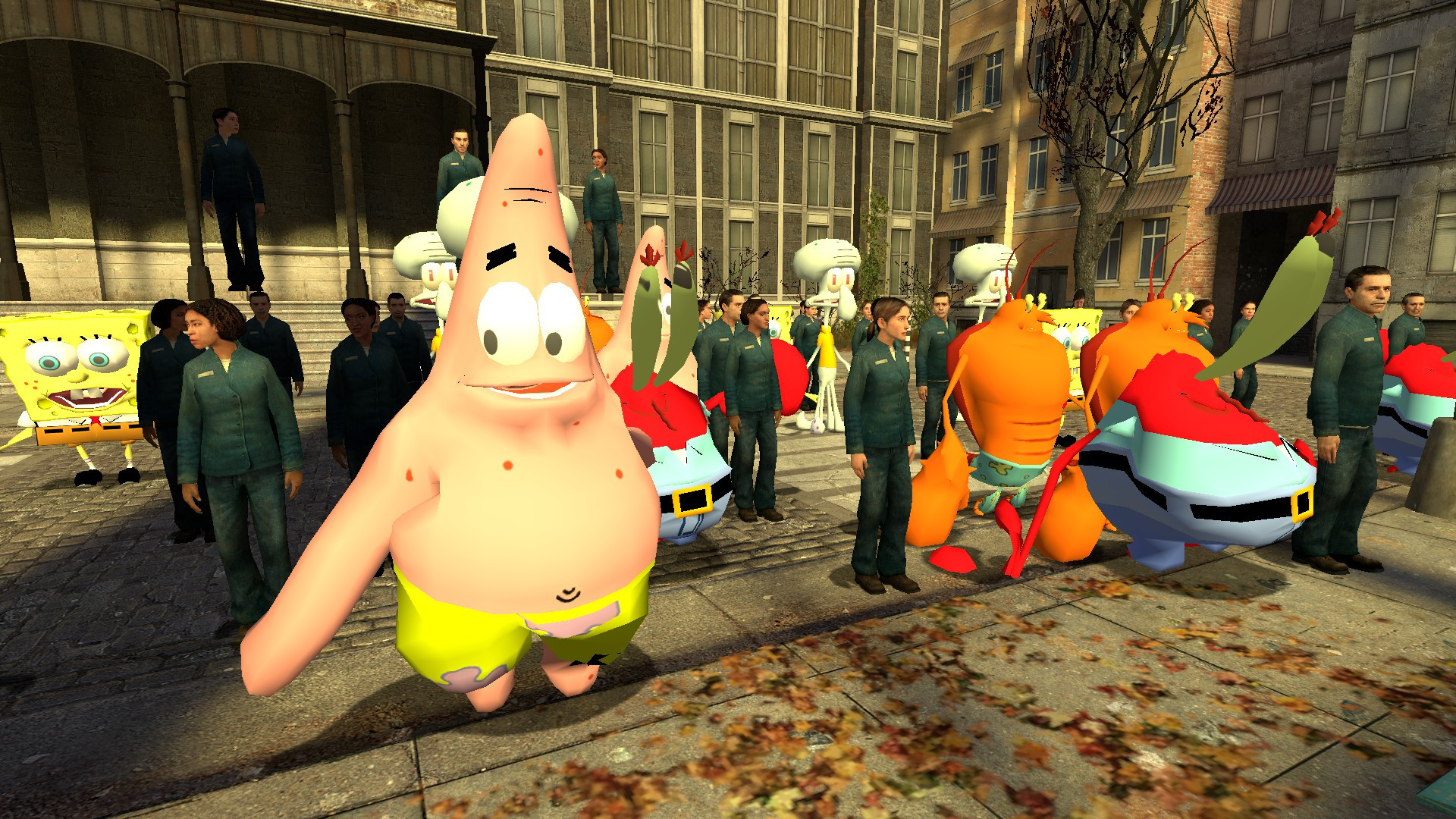 Spongebob Citizens Mod for Half-Life 2 | HL2 Mods