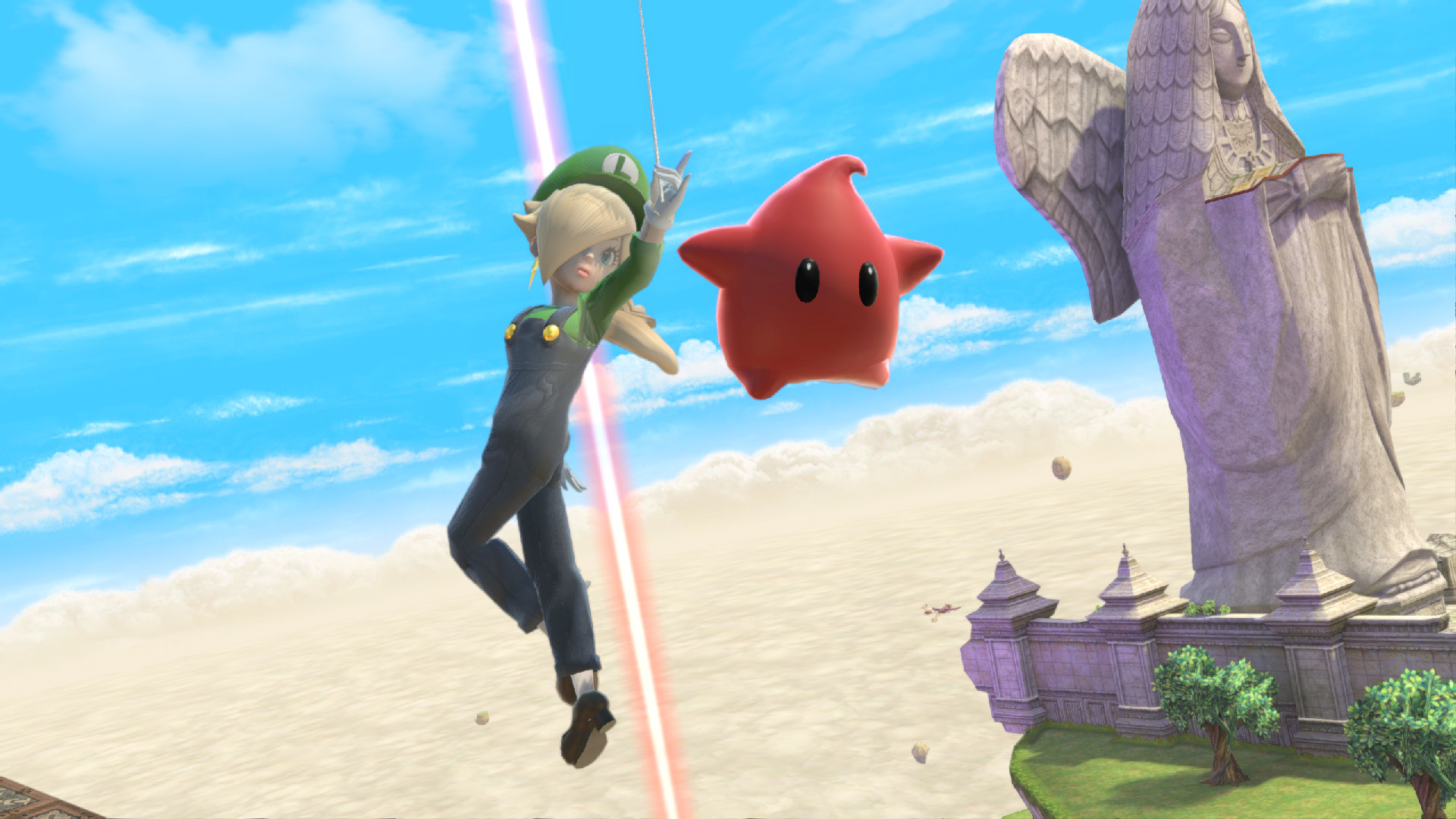 Rosalina (Luigi Cosplay) Mod for Super Smash Bros. Ultimate | SSBU Mods