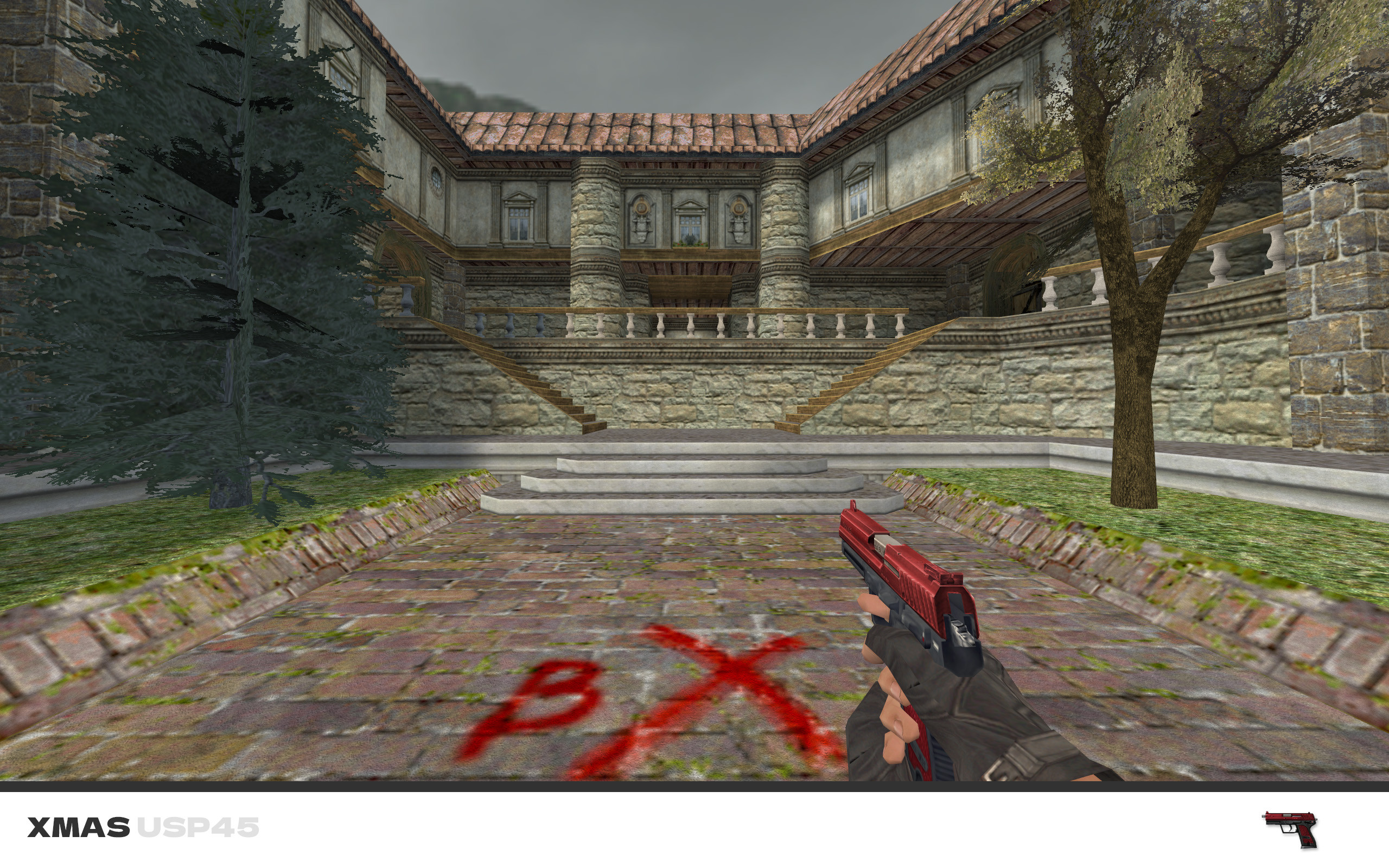 Knife/USP and arm chartlet in KZ Mod for Counter-Strike 1.6 | CS1.6 Mods