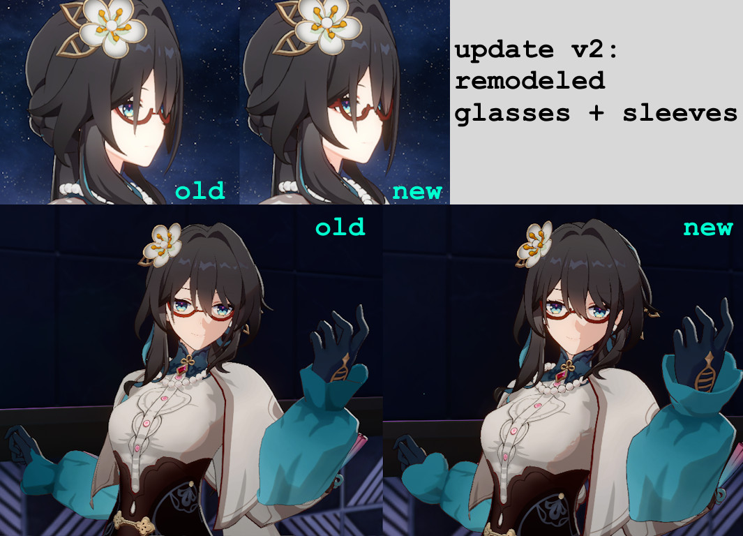 Aisling's Ruan Mei Redesign Mod for Honkai Star Rail | HSR Mods