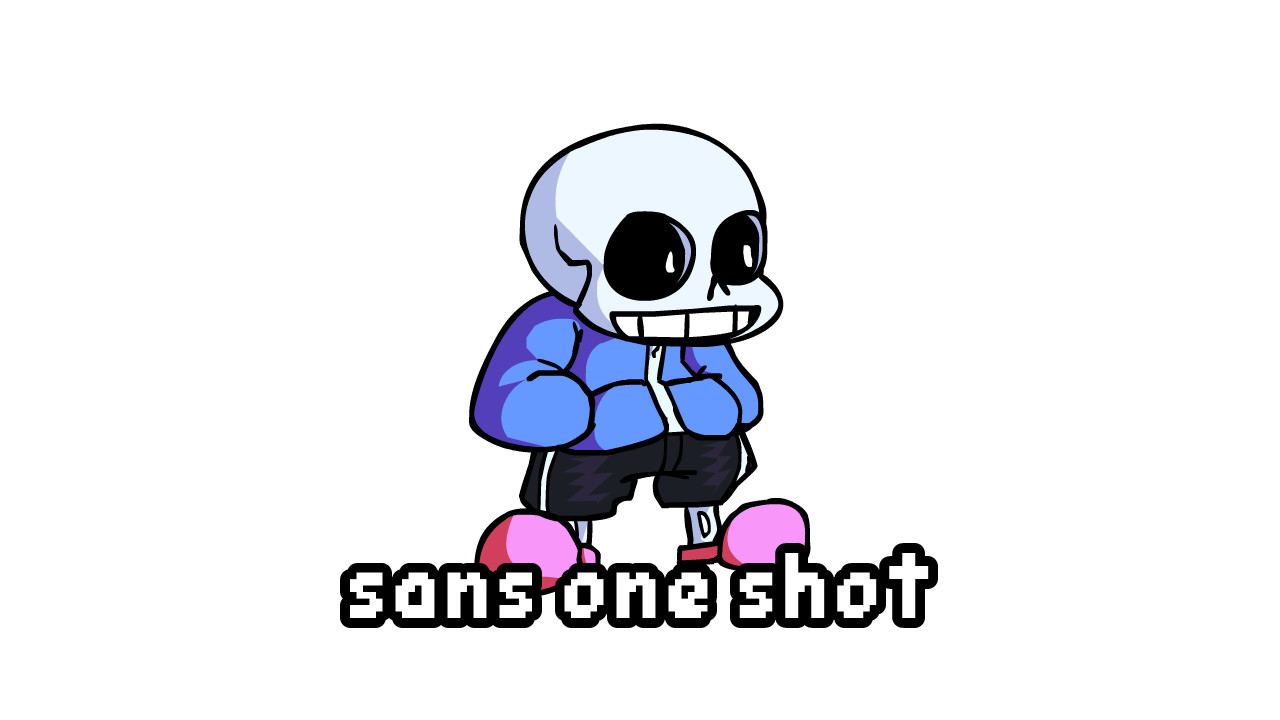 sans one shot Mod for Friday Night Funkin' | FNF Mods
