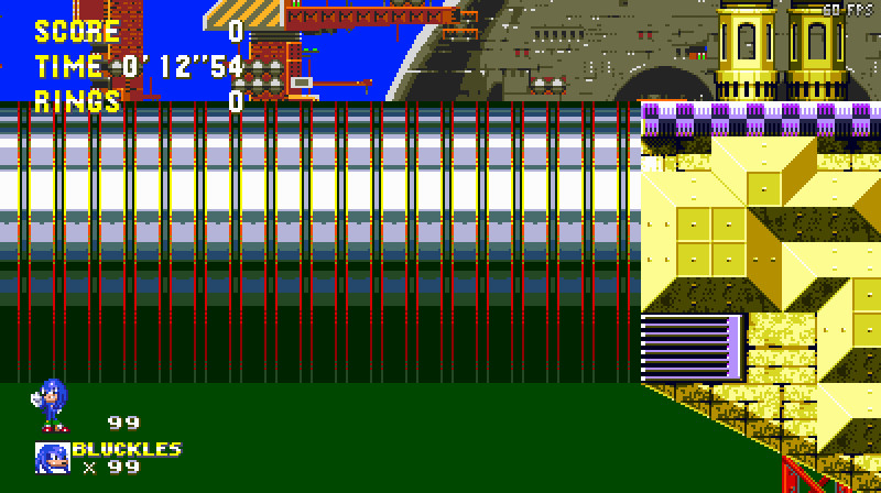 Continues Hud - "Deluxe" Mod for Sonic 3 A.I.R. | S3AIR Mods