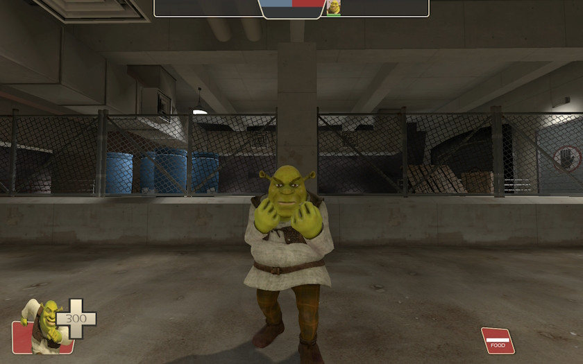 Shrek (ASKR) over Heavy Mod for Team Fortress 2 | TF2 Mods