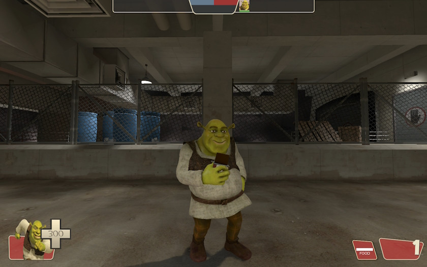 Shrek (ASKR) over Heavy Mod for Team Fortress 2 | TF2 Mods