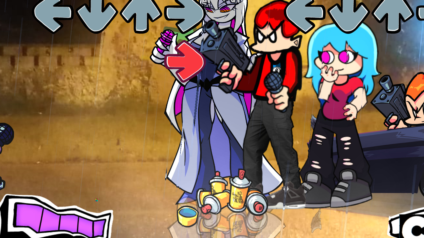 Fnf boyfriend vs gera Mod for Friday Night Funkin' | FNF Mods