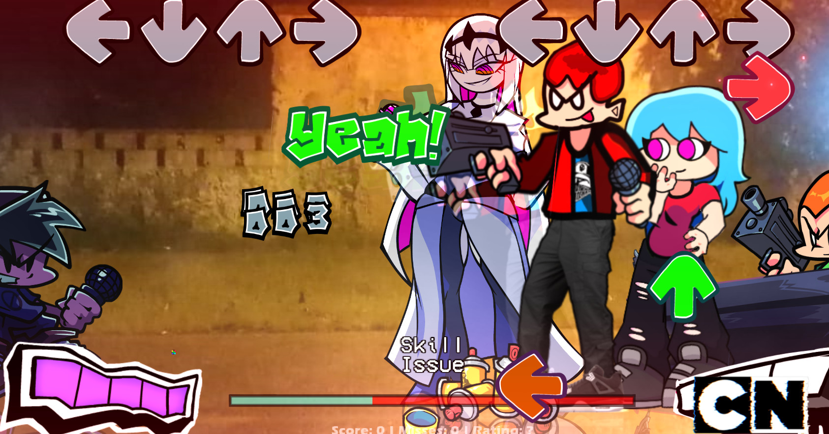 Fnf boyfriend vs gera Mod for Friday Night Funkin' | FNF Mods