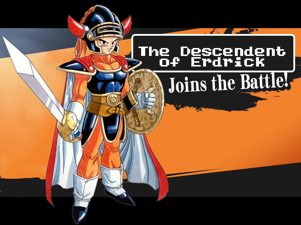 Dragon Warrior Hero I (Descendent of Erdrick) Mod for Super Smash Bros ...