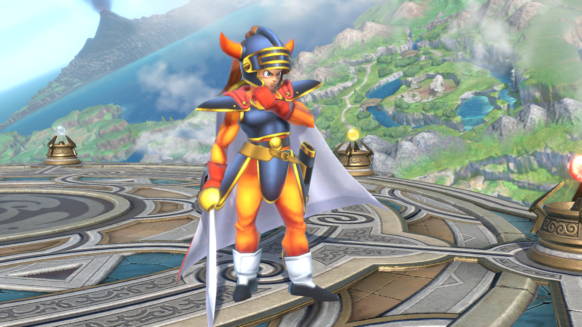 Dragon Warrior Hero I (Descendent of Erdrick) Mod for Super Smash Bros ...